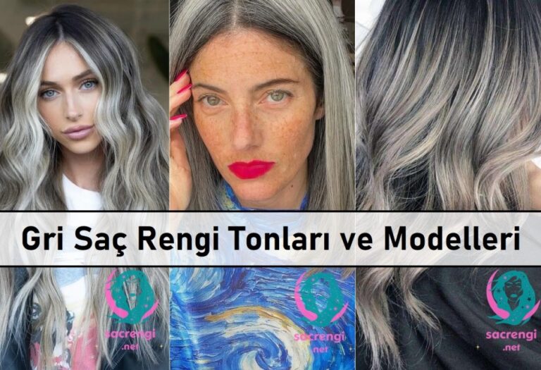 Gri Saç Rengi Tonları ve Modelleri - Sacrengi.net